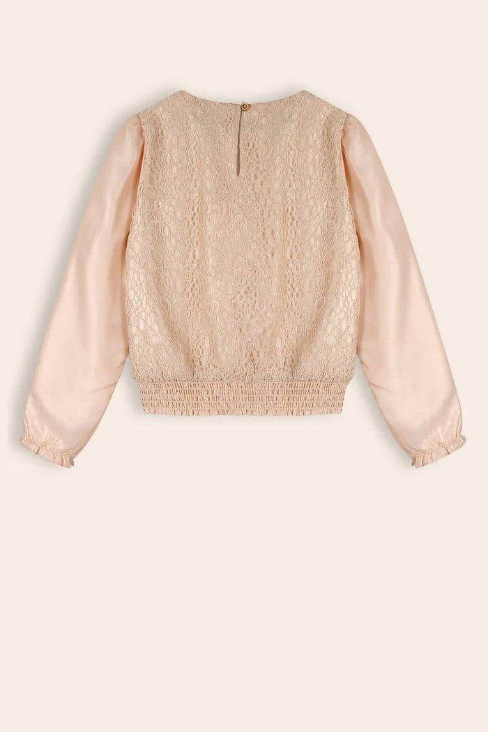 Nono Timmy Kanten Light Gold Blouse & Nono Timmy Gold Blouse | Kids ...