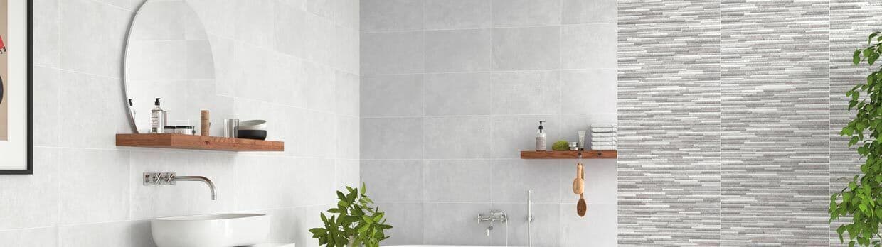 Ciron Matt Bathrooom Ceramic Wall tile 600 x 300mm x 1m2