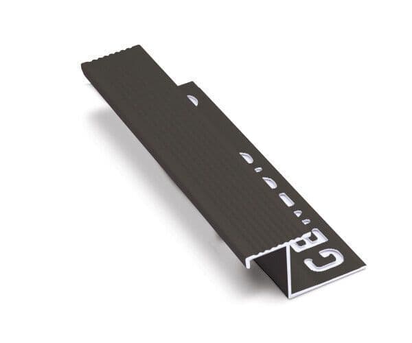 Genesis NLT - Tile-In Step Edge Aluminium Trim 2 8m x 28mm x 22 5mm x 1
