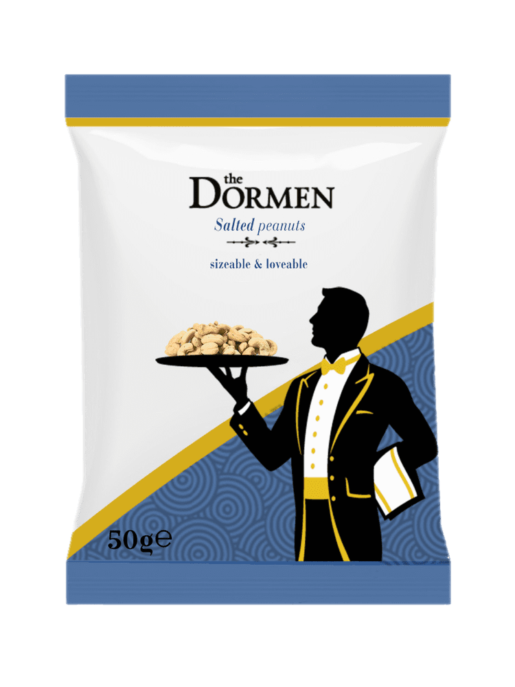 Dormen Salted Peanuts 24 x 50g Boxed
