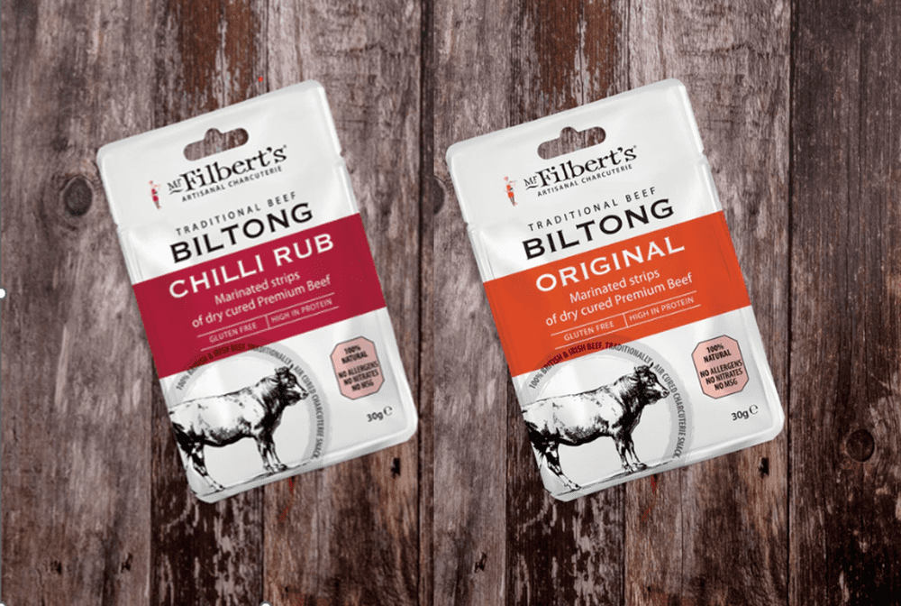 Mr Filberts 50/50 Biltong 5 x Chilli 5 x Original
