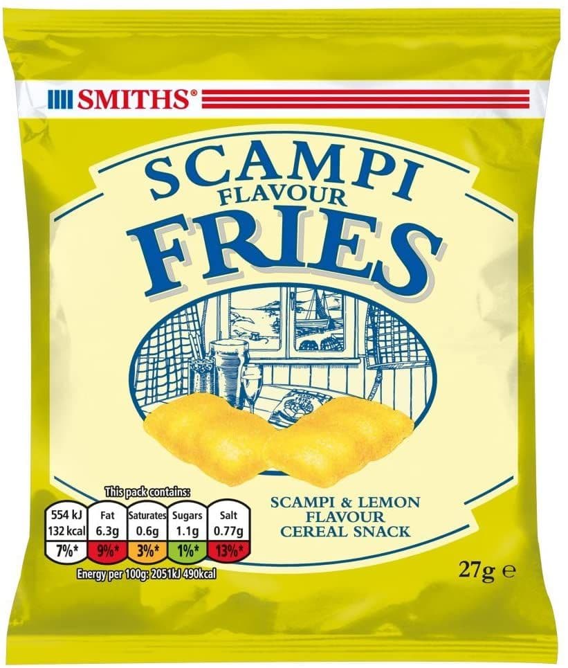 Smiths Scampi Fries 24 x 27g