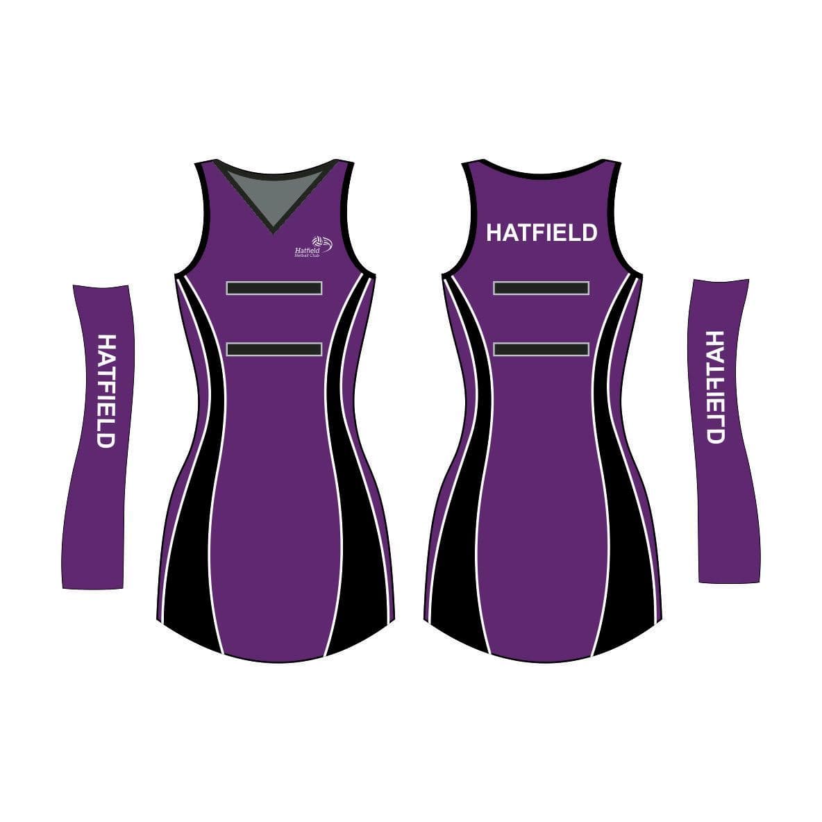 Hatfield Netball Dress Senior Custom Made 4-6 Weeks delivery estimate