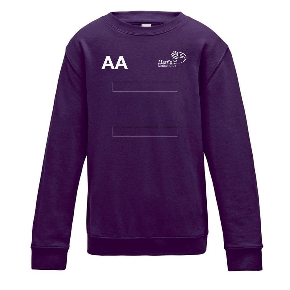 Hatfield Netball Match Sweatshirt Senior