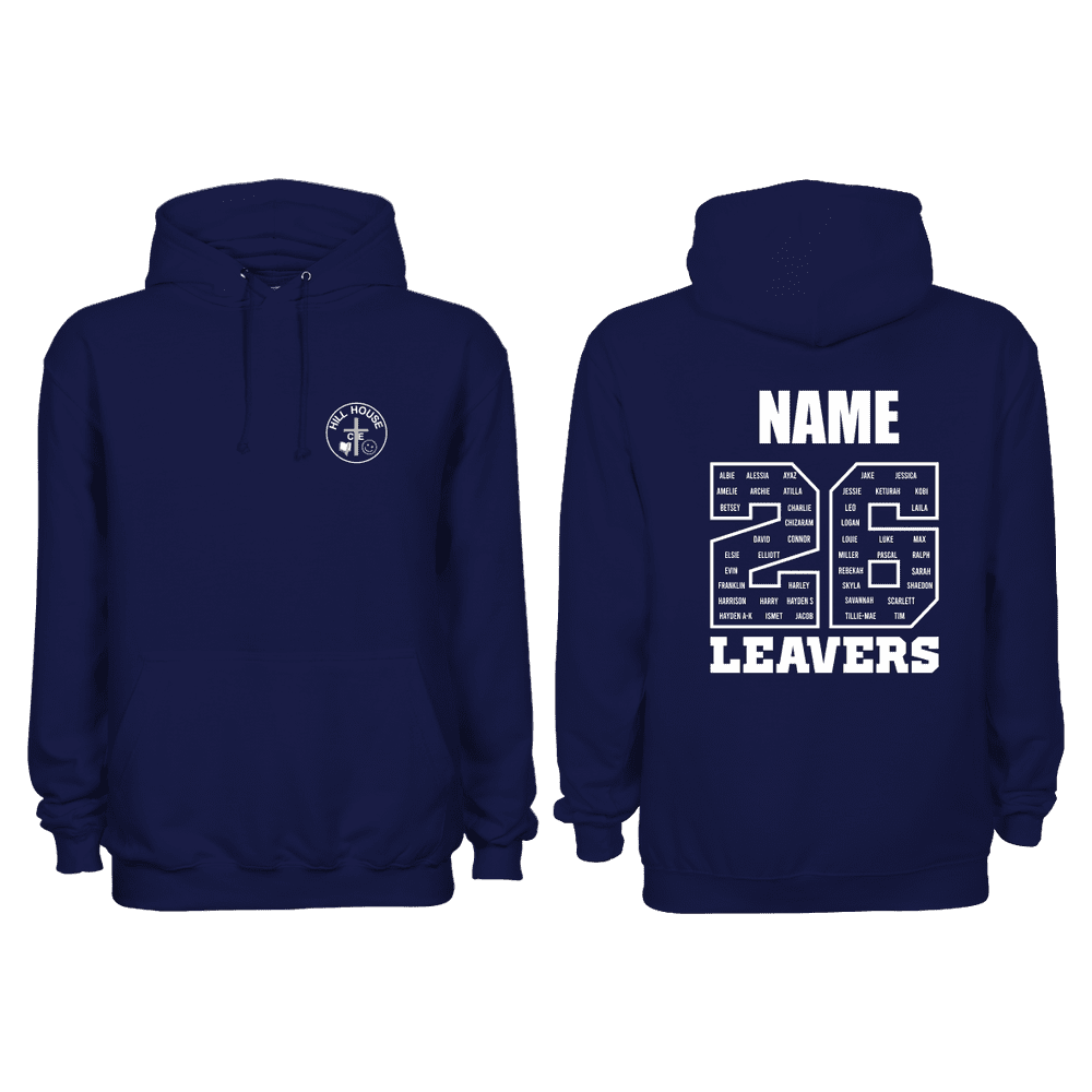 Hill House Primary School 2026 Leavers Hoody - Senior