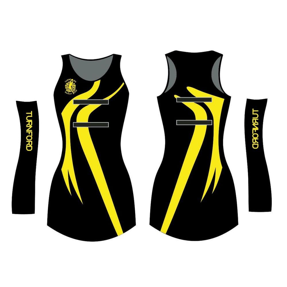 Turnford Netball Dress JUNIOR SIZES Custom Made 4-6 Weeks delivery estimate