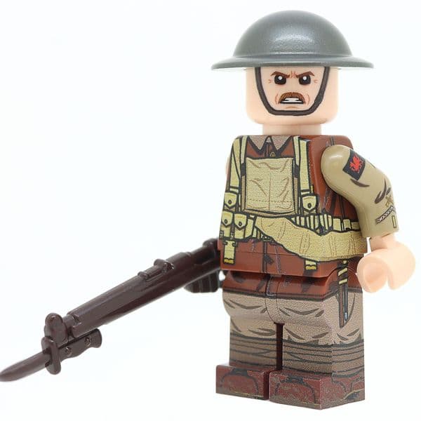 WW1 38th (Welsh) Infantry Division Soldier | LEGO Minifigure | United ...