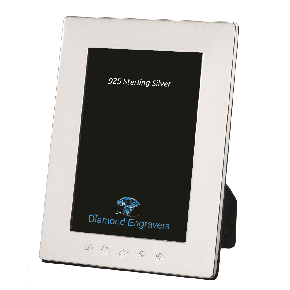 925 Sterling Silver Photo Frame - Hallmark Front
