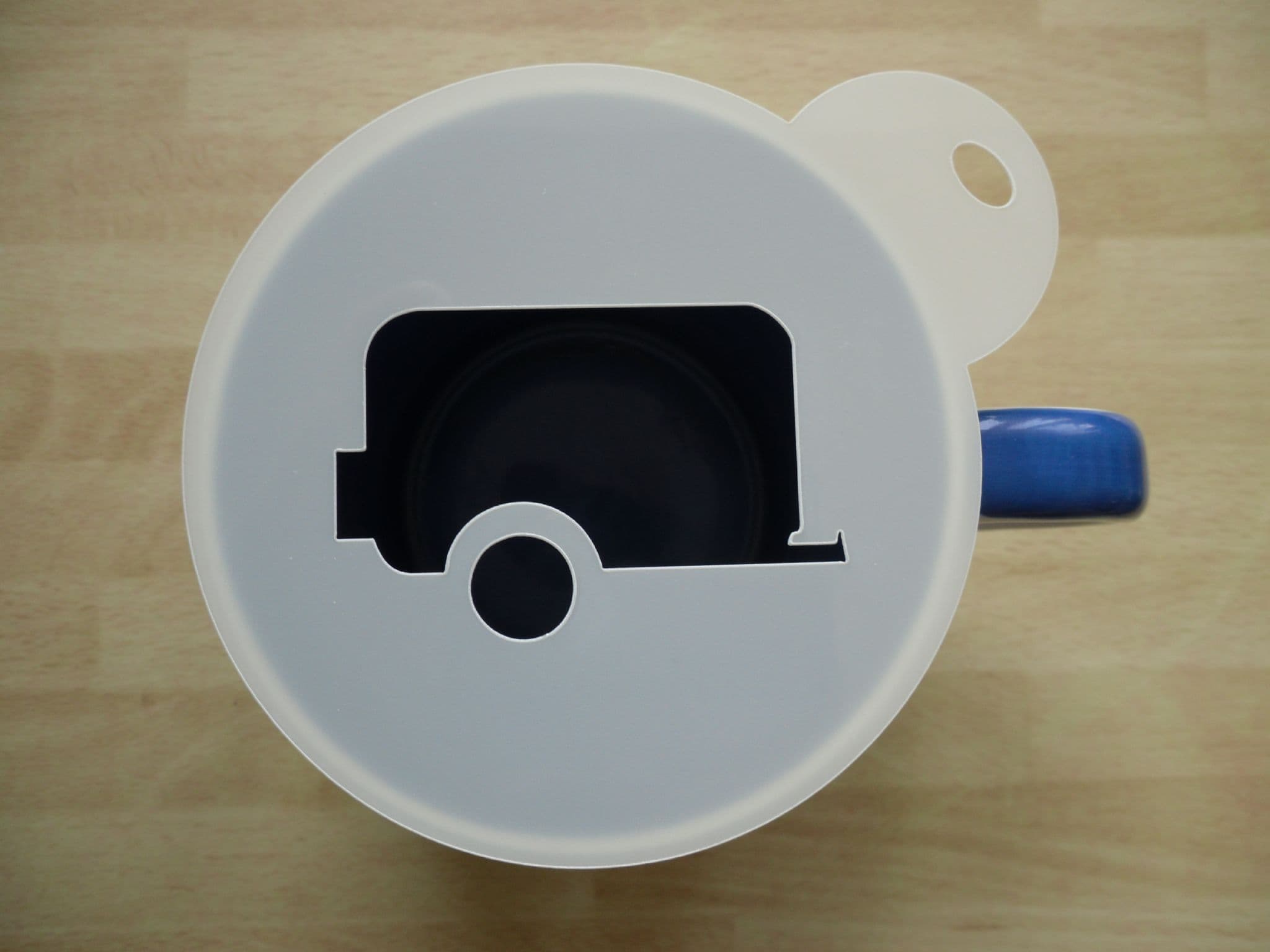 100mm caravan stencil