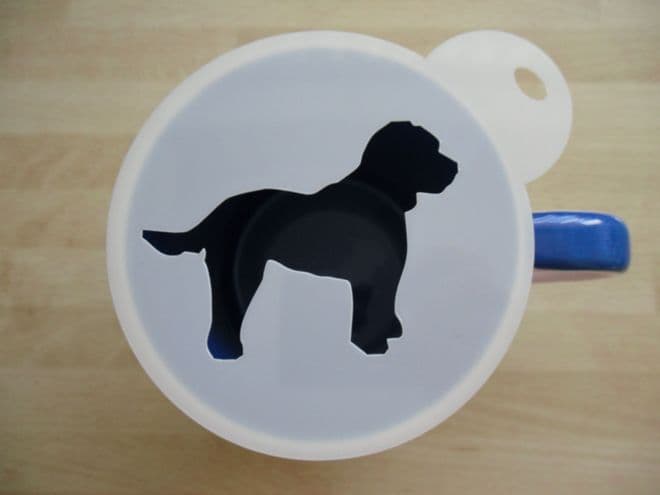 100mm cockapoo stencil