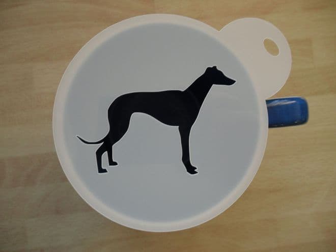 100mm greyhound stencil