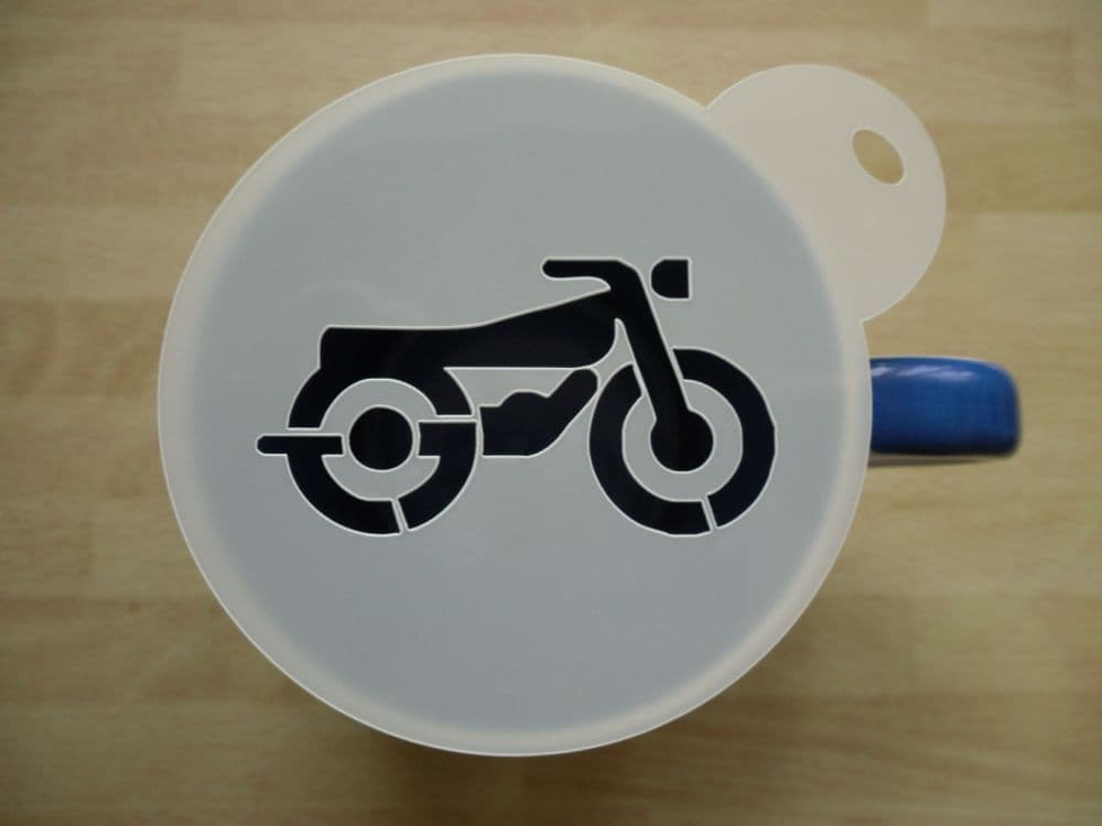 100mm motor bike stencil
