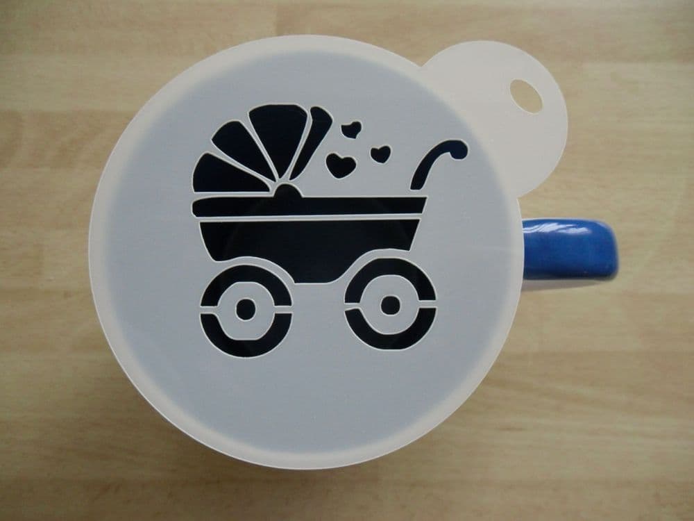 100mm pram stencil