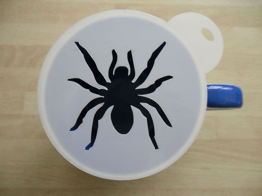 100mm spider image stencil