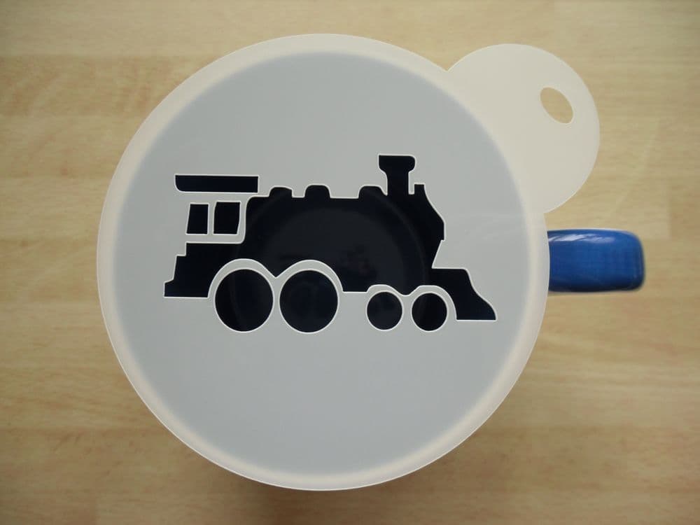 100mm train stencil