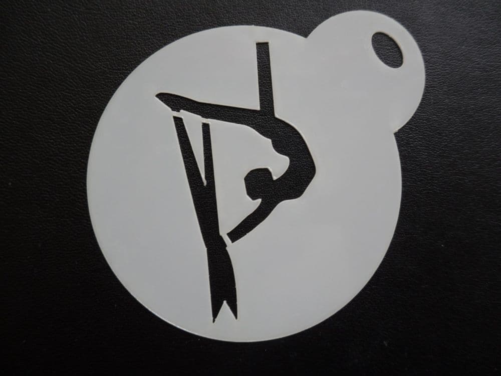 60mm aerial performer stencil