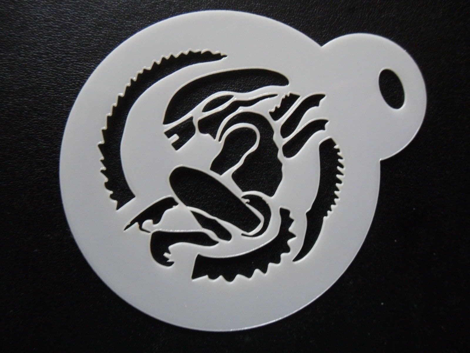 60mm alien stencil