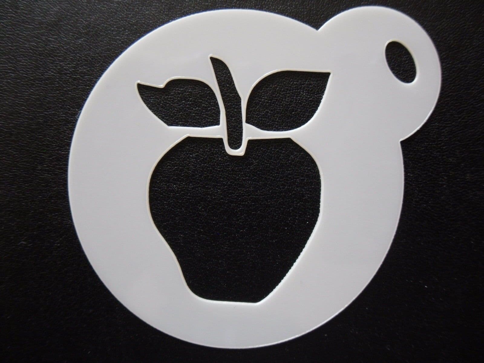 60mm apple stencil