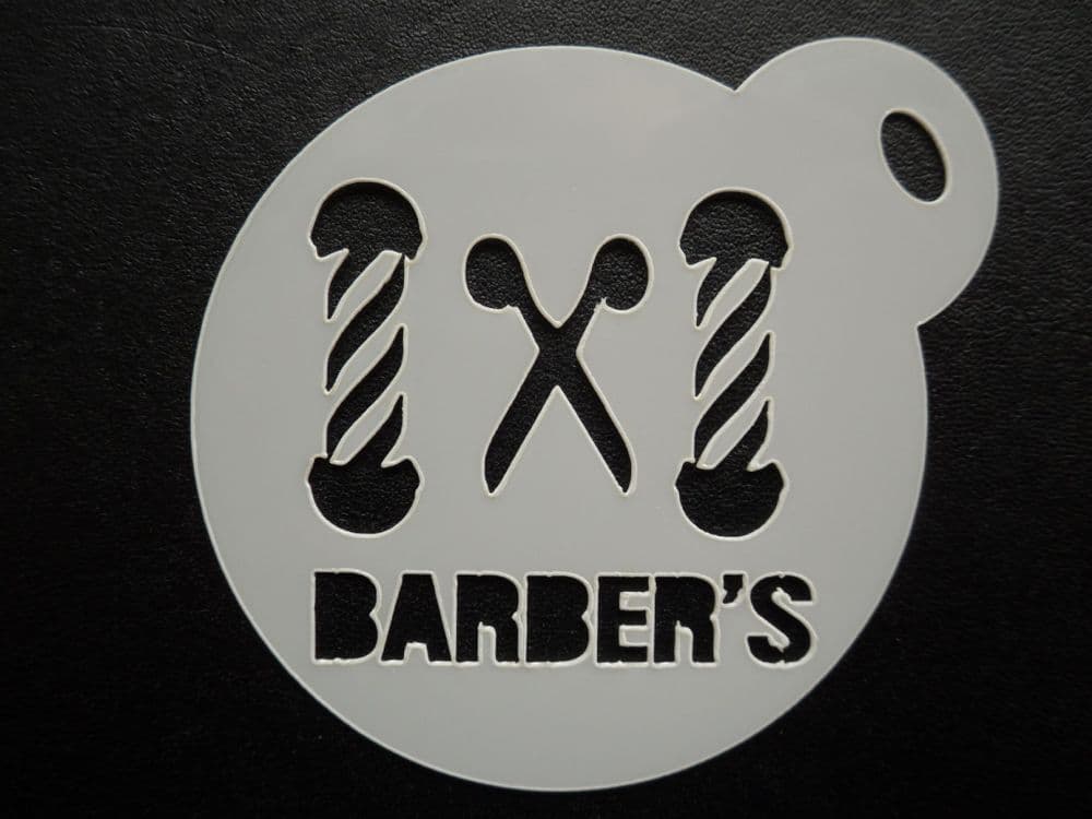 60mm barber s stencil