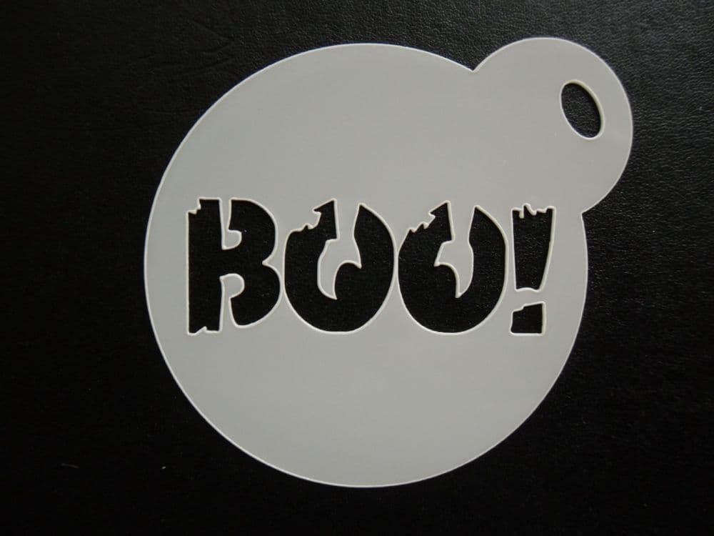 60mm boo stencil