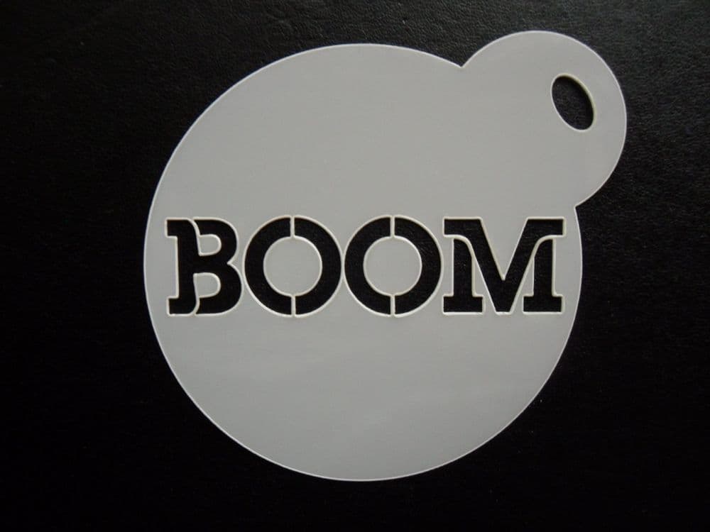60mm boom stencil