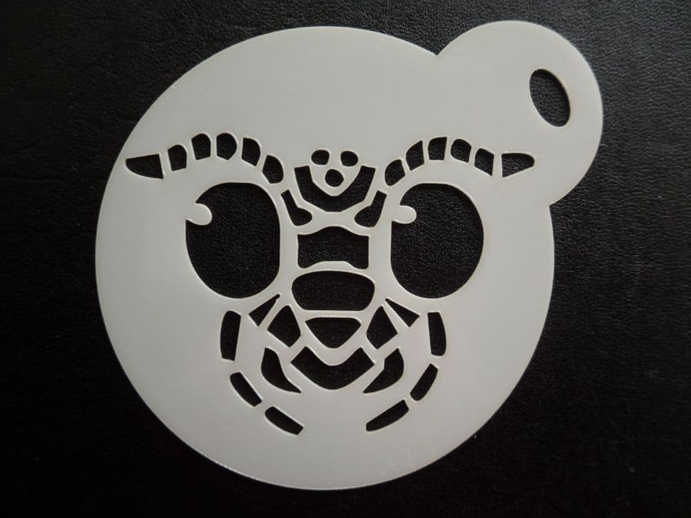 60mm bug head stencil