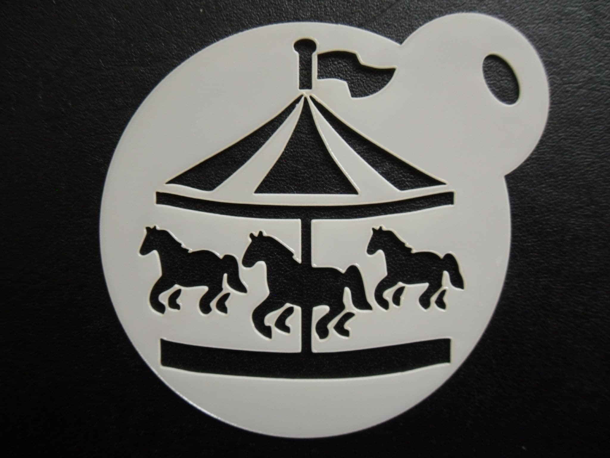 60mm carousel stencil