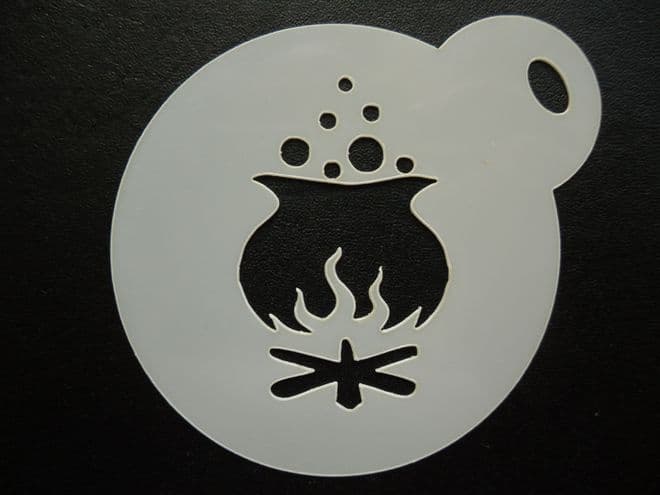 60mm cauldron stencil
