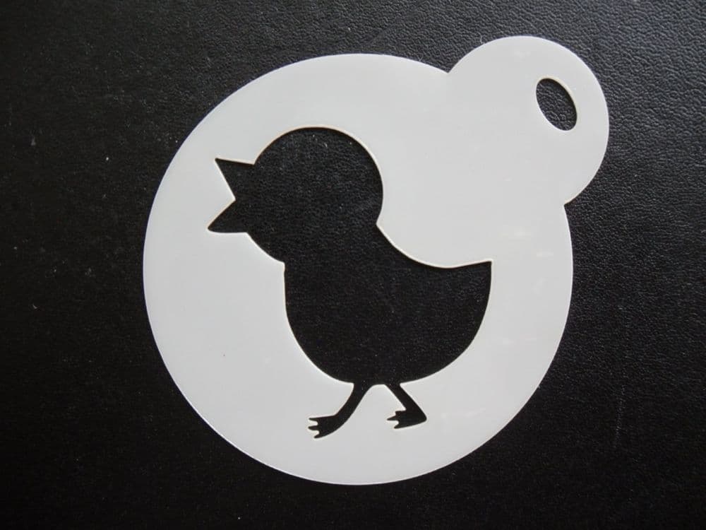60mm chick stencil