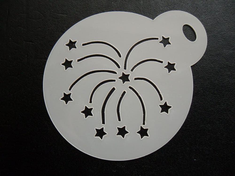 60mm firework stencil