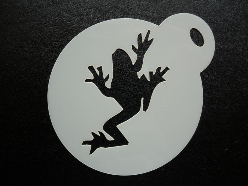 60mm frog stencil