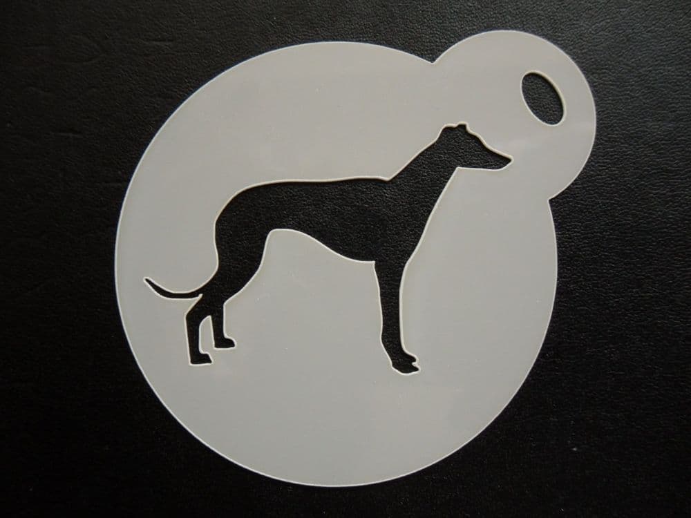 60mm greyhound stencil