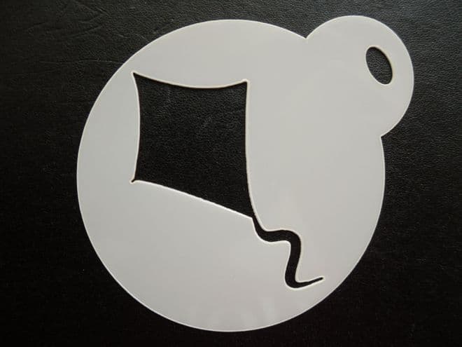 60mm kite stencil