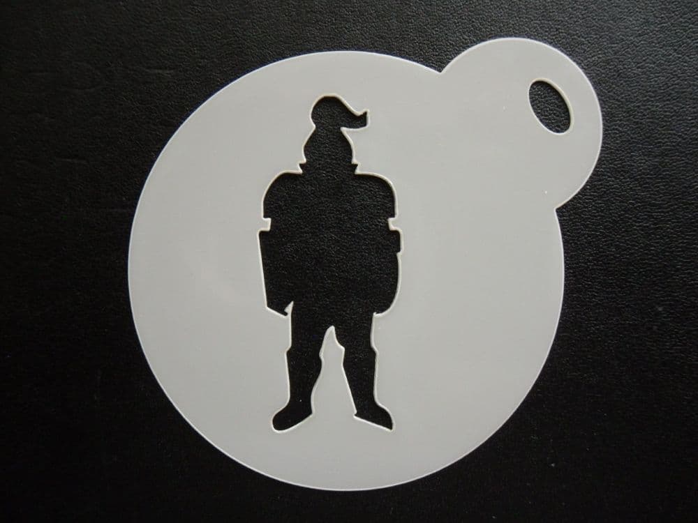 60mm knight stencil