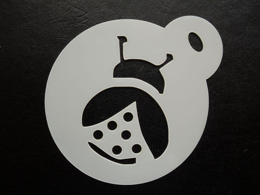 60mm ladybird stencil