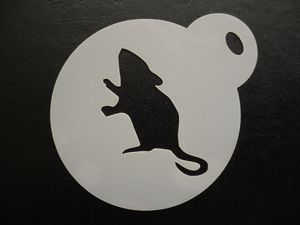 60mm rat stencil