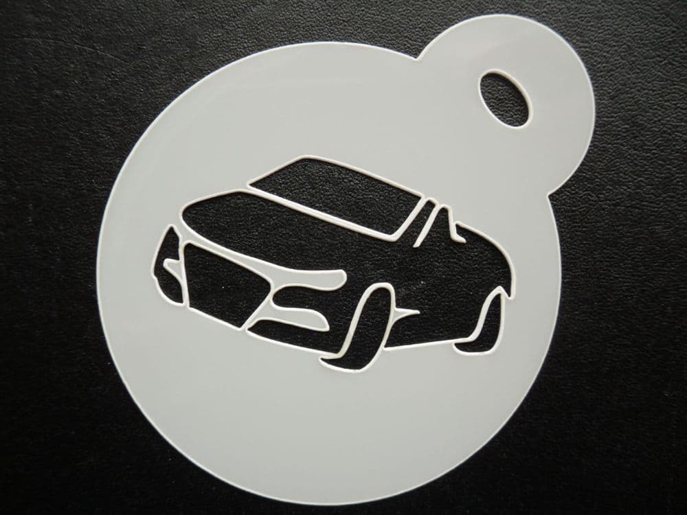 60mm sports car stencil