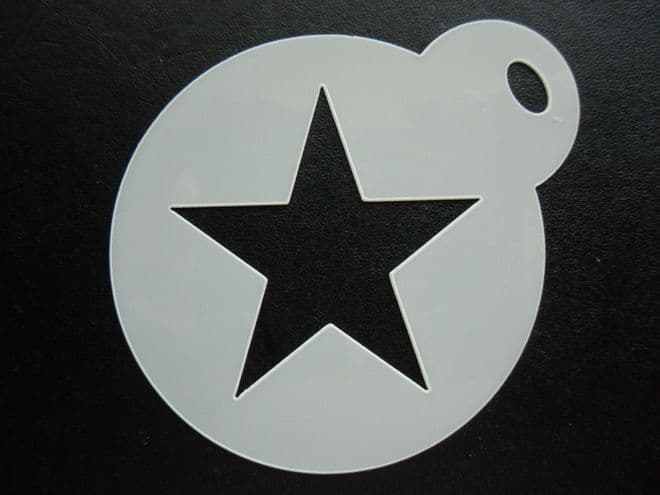 60mm star stencil