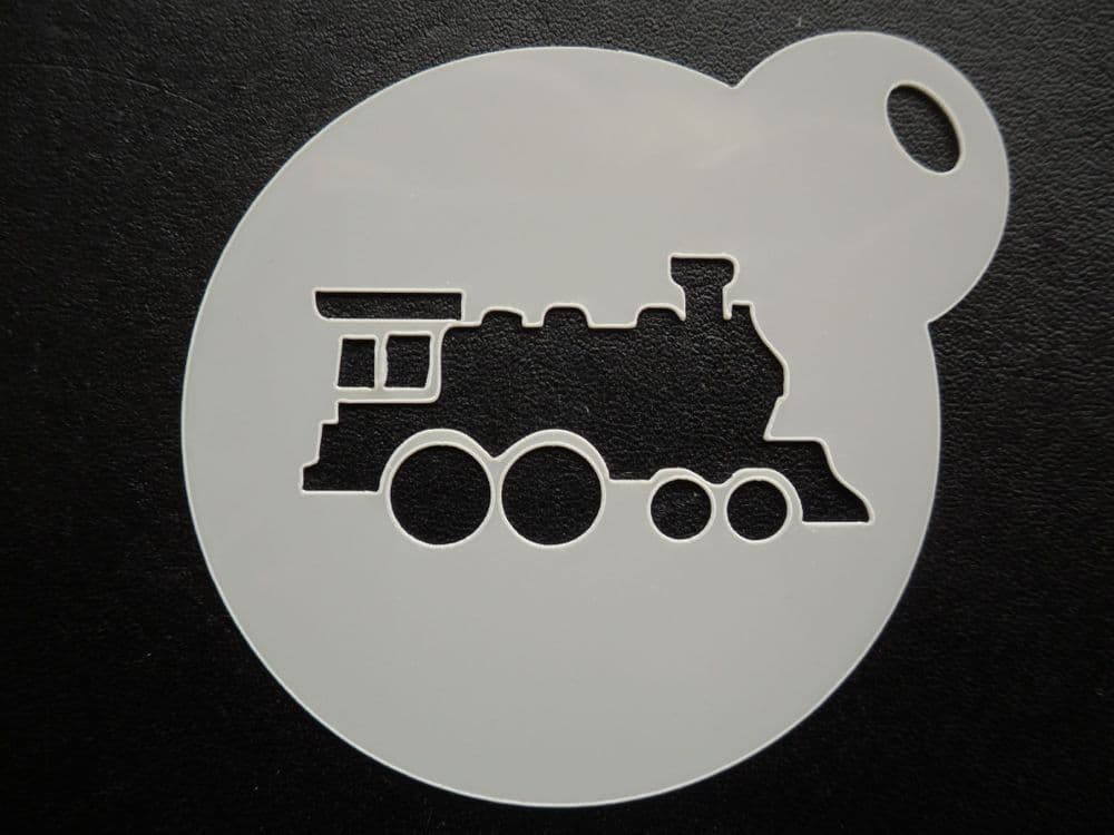 60mm train stencil