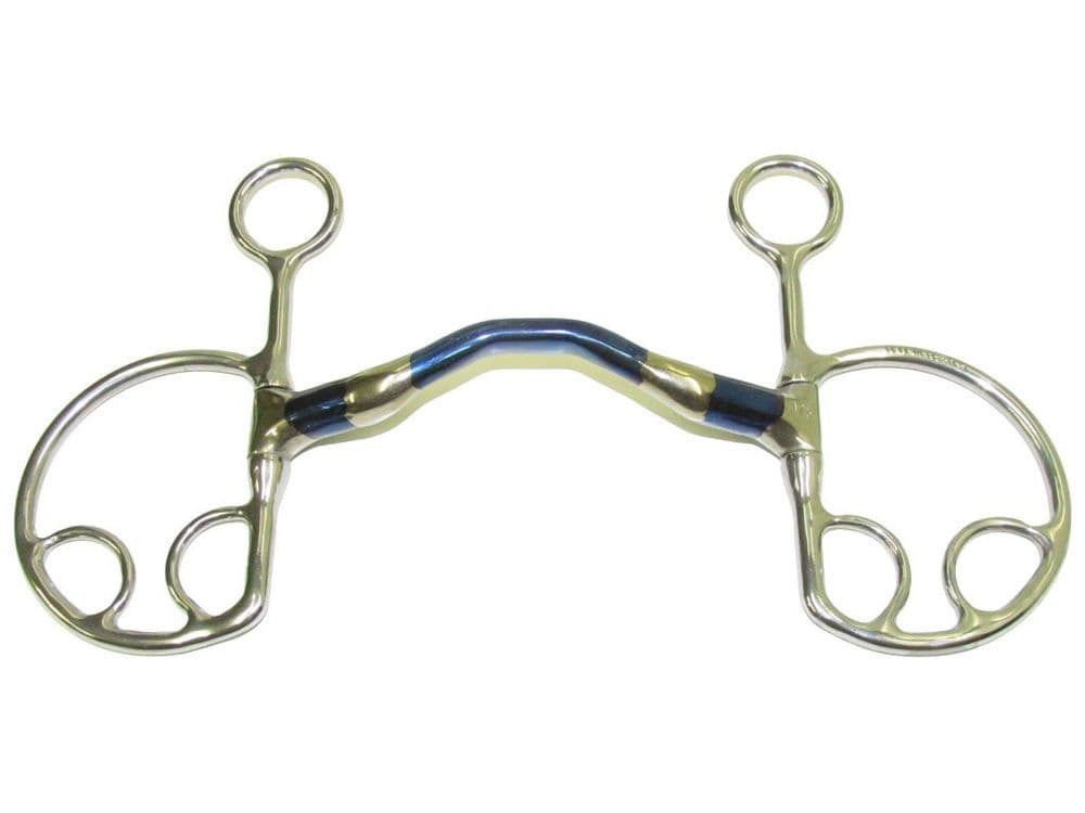 Bombers Bits Happy Tongue Kimblewick Bit | Saddlemasters