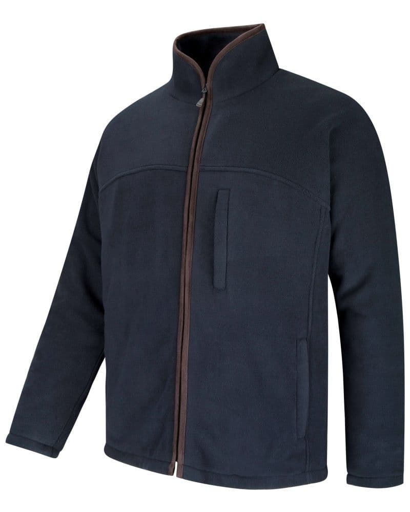 Hoggs of Fife Ghillie II Waterproof Padded Fleece Jacket - Navy