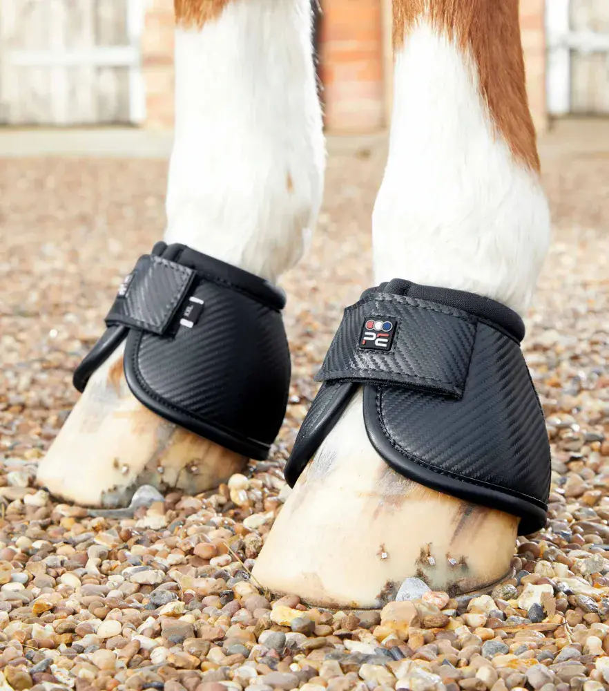 Premier Equine Carbon Tech Kevlar No-Turn Over Reach Boots - Saddlemasters