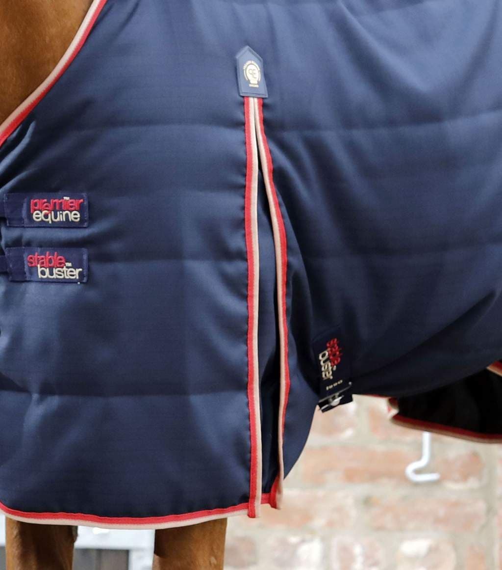 Premier Equine Stable Buster 100g Stable Rug with Neck Cover