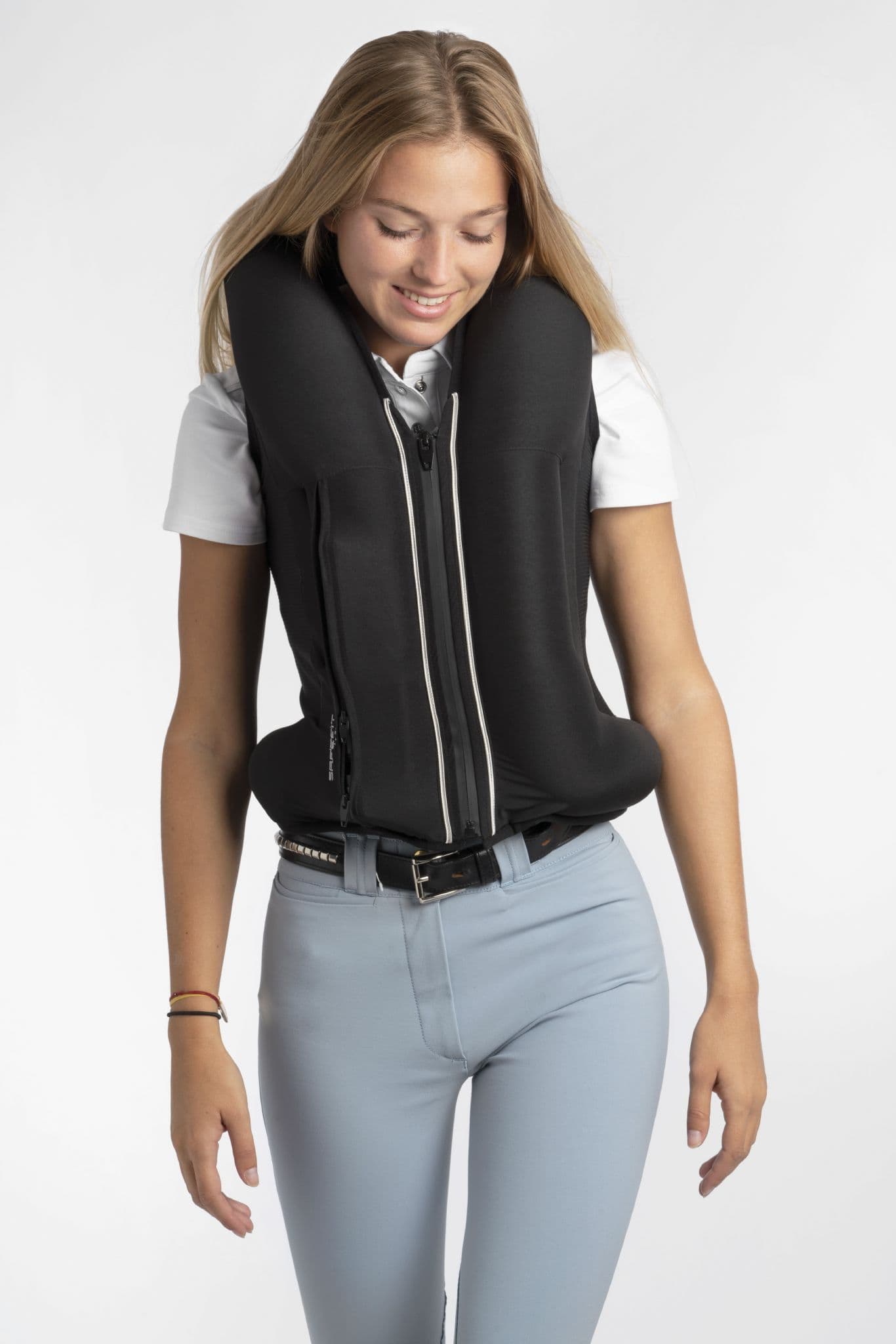 Seaver Safe Fit inflatable Airbag Riding Vest - Saddlemasters