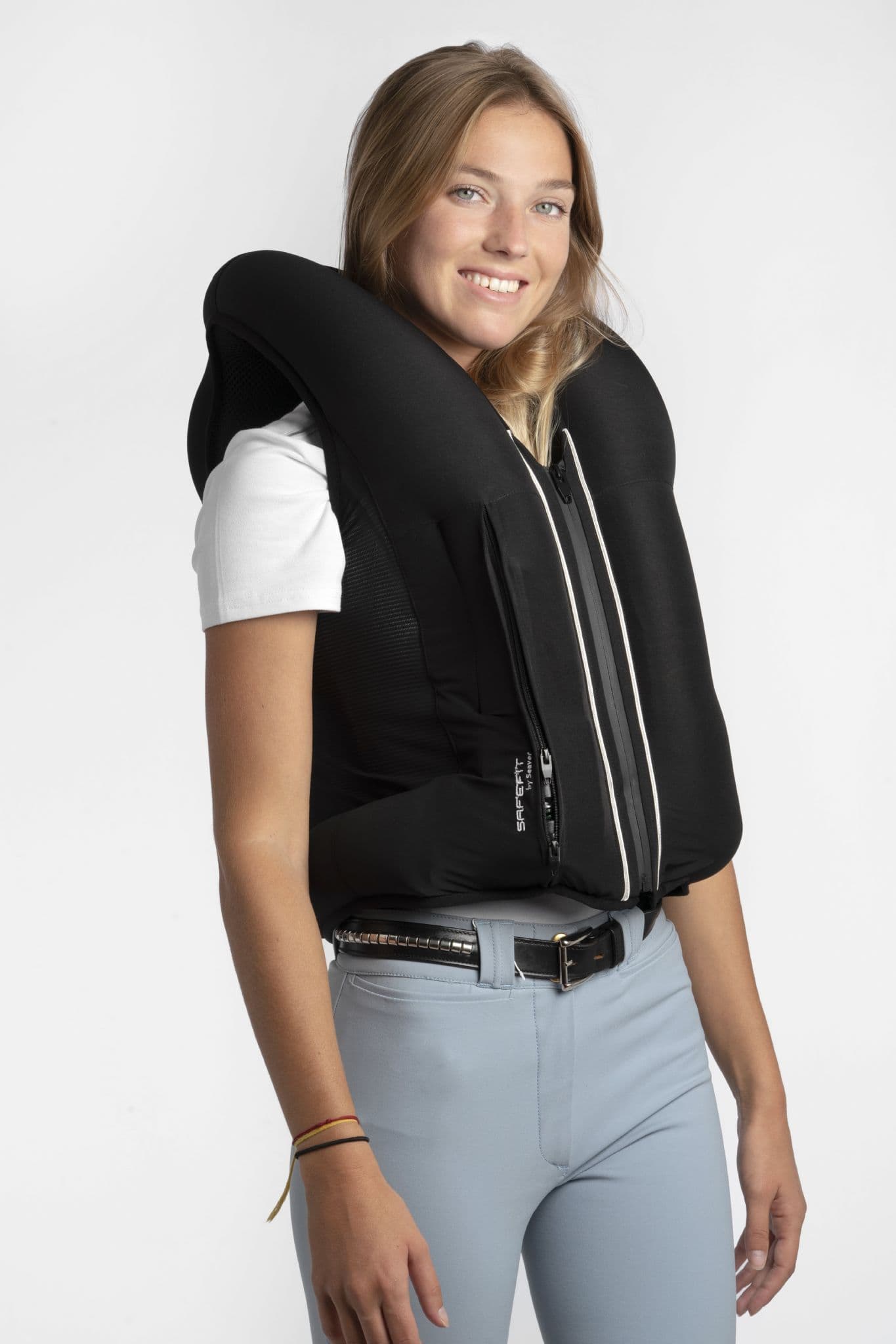 Seaver Safe Fit inflatable Airbag Riding Vest - Saddlemasters
