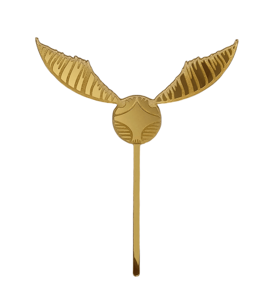 Acrylic Harry Potter Golden Snitch Topper