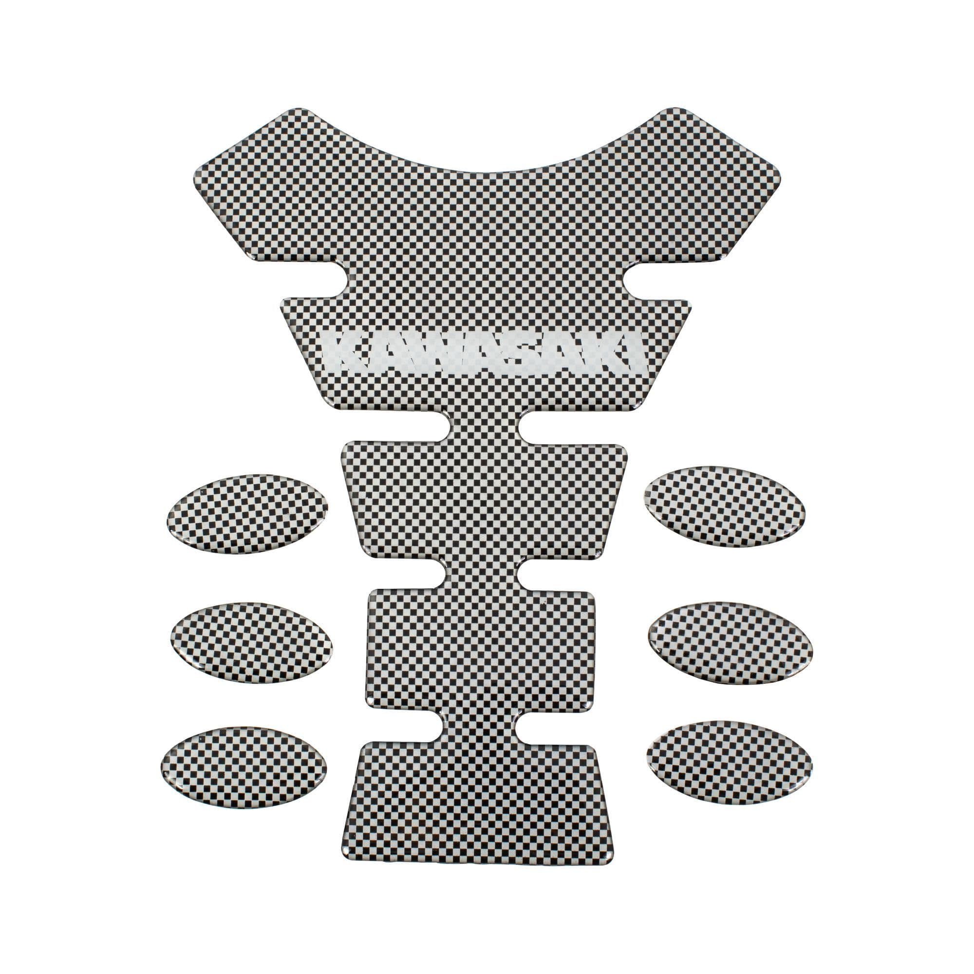 Bike Logo Tank Pad - Kawasaki