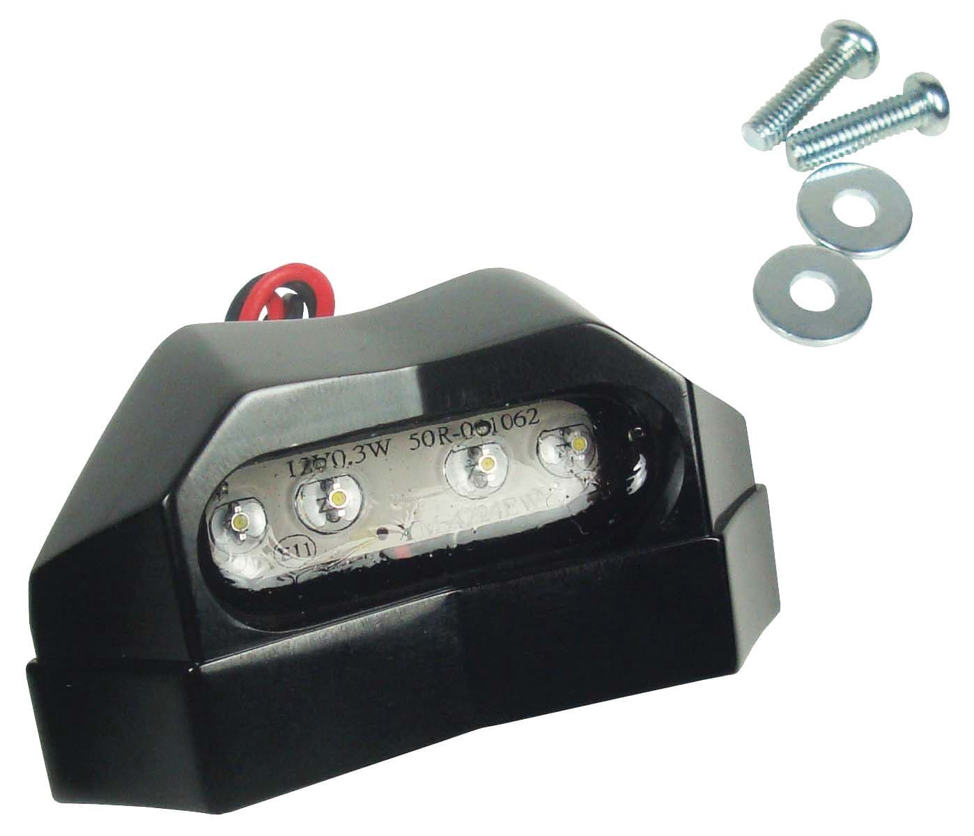 Motorcycle LED Number Plate Light