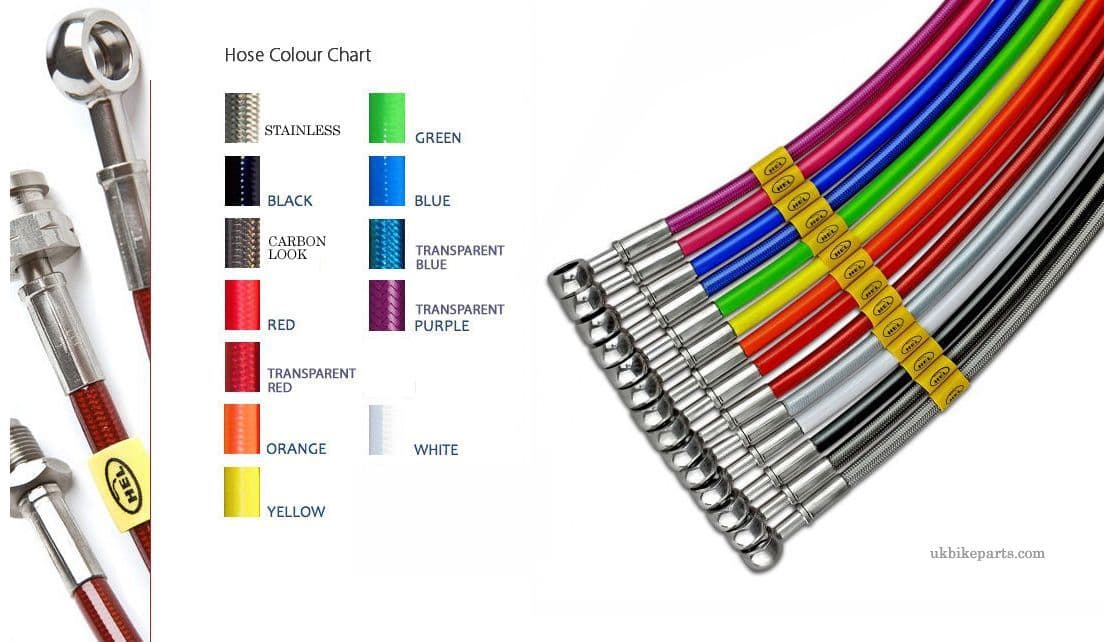 HEL Front Brake Lines - Full Length Race - Yamaha XJR 1300 02-08