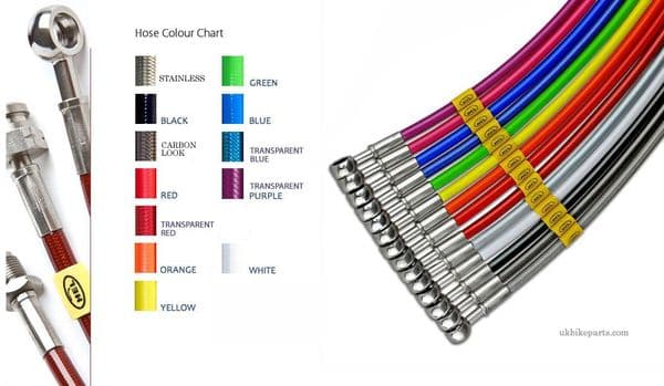 HEL Rear Brake Line - Suzuki Hayabusa 99-07